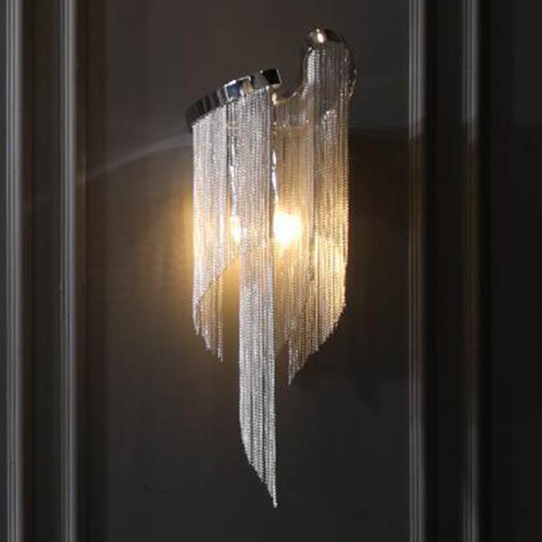Art Deco Chain Wall Light | Jade Connor Design Store