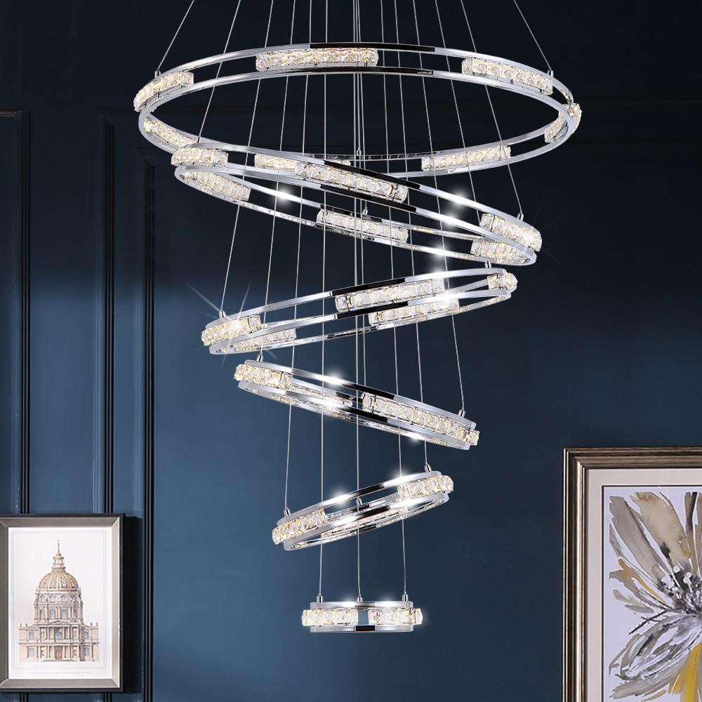 Crystal Rings Chandelier and Pendants | Jade Connor Design Store